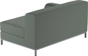 Potah na pohovku IKEA , levé provedení Kramfors 2-místná barva zelená látka pletený vzor