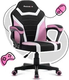 Huzaro Ranger 1.0 MESH růžová / Dětská herní židle / nastavitelná / no