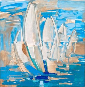 Evgeniya Zolotareva | Summer Memories Rám: Černý, Velikost: 60 x 60 cm