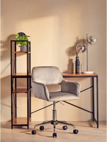 Šedá čalouněná kancelářská židle Brent – Premier Housewares