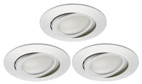 Briloner 8309-039 - SADA 3x LED Stmívatelné koupelnové svítidlo LED/5W/230V IP23