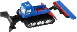 TEDDIES Sněžná rolba / Kov/plast / 12 cm / Na volný chod / od 3 let