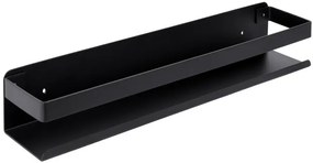 Nástěnná police MEGARA 30 cm černá