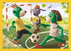Trefl - Puzzle - Treflíci: Zábava 4v1 / 12|15|20|24 dílků / 28.5 x 20.
