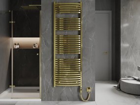 Mexen Helios, elektrické topné těleso 1800 x 600 mm, 900 W, zlatá lesklá, W103-1800-600-2900-50