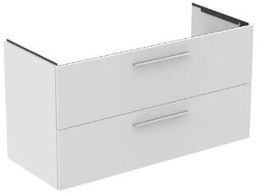 Ideal Standard i.Life B - Umyvadlová skříňka, 63x120x51 cm, 2 zásuvky, matná bílá T5514DU
