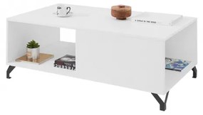 Konferenční stolek Degory DG10, Barva: bílá
