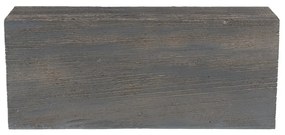 Šedý antik dřevěný příborník Lutgardis – 41x29x17 cm
