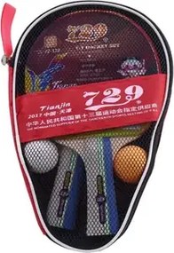 MaDe 18915 - Sestava pingpong rakety, 2 míčky