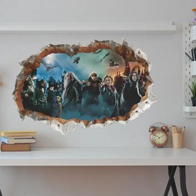 Samolepka na zeď - "Harry Potter" 50x70 cm