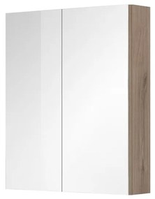Mereo Aira, koupelnová galerka 60 cm, zrcadlová skříňka, dub Kronberg - CN716GD