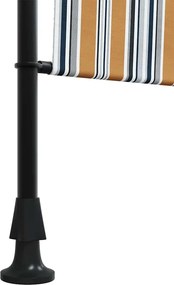 vidaXL Venkovní roleta 100 x 270 cm [368772] Barva: Modrá