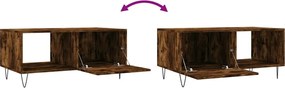 vidaXL Konferenční stolek 90 x 50 x 40 cm kompozitní dřevo [829209] Barva: dub sonoma