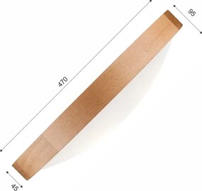 Brilagi-LED RGBW Stmív. strop. sv. CARVALHO SLIM 3xE27/15W/230V Wi-Fi dub pr. 47