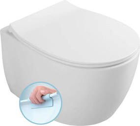 Sapho Isvea - Závěsné WC Sentimenti, Rimless, bílá 10AR02014