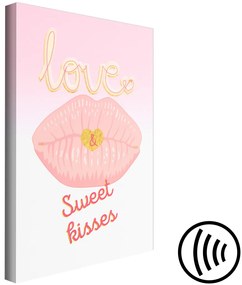 Obraz Sweet Kisses (1-dílný) vertikální