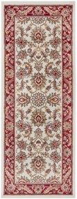 Hanse Home, Kusový koberec Luxor 105643 Reni Cream Red, 80x240, červená, ložnice