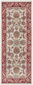 Hanse Home Collection koberce Kusový koberec Luxor 105643 Reni Cream Red - 80x240 cm