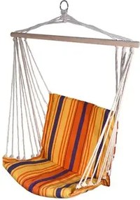 Cattara Houpací síť k sezení 95x50cm červeno-oranžová