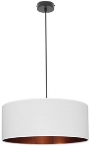 Závěsné svítidlo Shade, 1x textilní stínítko (výběr ze 2 barev), (výběr ze 2 barev konstrukce), (fi 50cm), c