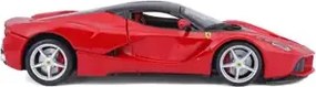 Bburago RACE+PLAY Ferrari LaFerrari červená / 1:24 / od 3 let