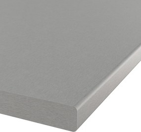 Kuchyňská pracovní deska | VOLITELNÁ DÉLKA | cena za 1 m | síla 38 mm | hloubka 60 cm | INOX ŠEDÁ