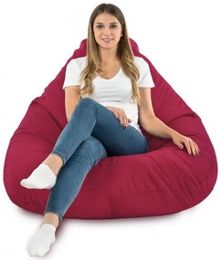 Sedací vak DROP XXL růžový