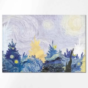 Lenbutik Lněné prostírání 48x32 Vincent Van Gogh Hvězdná noc/ Starry night