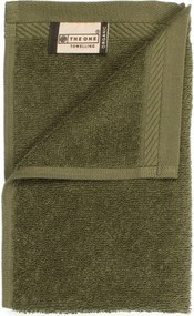 The One Towelling® Malý ručník Organic 30x50 - Olivová | 30 x 50 cm