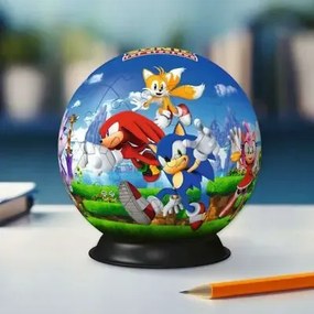 Ravensburger Puzzle-Ball Sonic the Hedgehog / 3D Puzzle / od 6 let