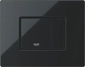 Grohe Even - Ovládací tlačítko splachování lesklá černá