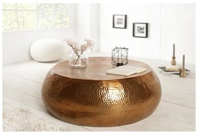 Massive home | Konferenční stolek ORIENT II 80 CM měděný