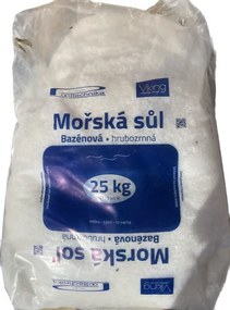 Vagnerpool Bazénová mořská sůl - poškozený pytel - 23-25 kg - Chorvatsko - pouze osobní odběr
