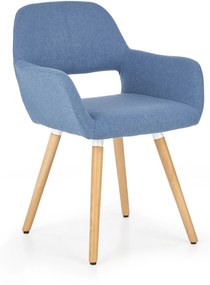 Jídelní židle K283, modrá
