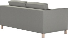 Potah na pohovku IKEA  Karlanda rozkládací, krátký barva šedá látka pletený vzor