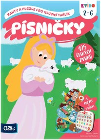 ALBI KVÍDO Písničky Karty a puzzle pro Mluvicí tablík (rozšíření) albn552816