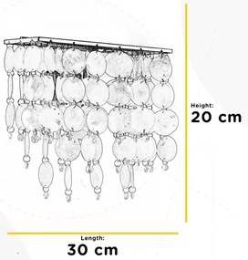 ONLI - Nástěnné svítidlo MAKANI 2xE14/6W/230V