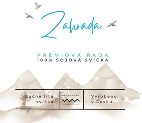 Zahrada, prémiová sójová svíčka 120g (S)