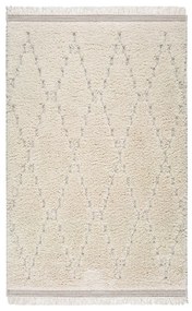 Krémový koberec Universal Kai Geo, 75 x 155 cm