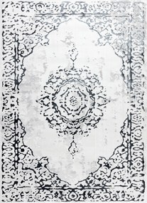 Dywany Łuszczów, Kusový koberec Allure 1961 white/grey, 240x330, šedá, kancelář