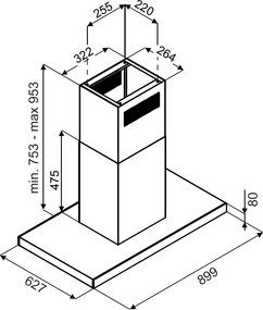 Kluge Odsavač par Kluge KOI9500BL