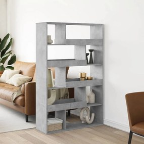 Knihovna betonově šedá 100 x 33 x 156,5 cm kompozitní dřevo 3309342