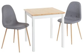 Set jídelního stolu Sydney a dvou jídelních židlí Lissy – Bonami Essentials