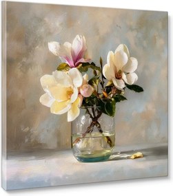 Tištěný obraz na plátně 32x32 cm Magnolias – Styler