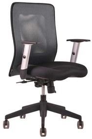Office Pro Kancelářská židle CALYPSO Barva sedáku: 1111 černá, Barva opěráku: 1211 antracit