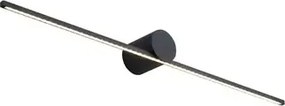 Light Presti Modern Slim L černá / Venkovní nástěnné LED svítidlo / IP