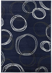 Koberce Breno Kusový koberec LOTTO 290/HY4B, Modrá, Vícebarevné, 67 x 120 cm