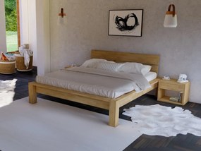 Luxusní dubová postel CORSO