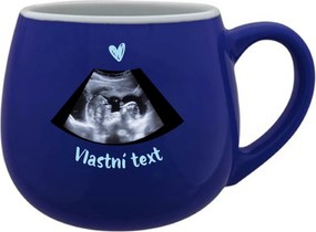 Personalizovaný keramický buclatý hrneček s ultrazvukem