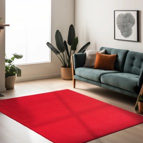 Ayyildiz, Běhoun Sky 5400 Red, 80x250, červená, obývací pokoj